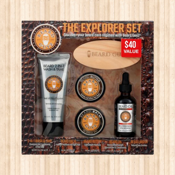Beard Guyz | Grooming | Beard Guyz The Explorer Gift Set | Poshmark